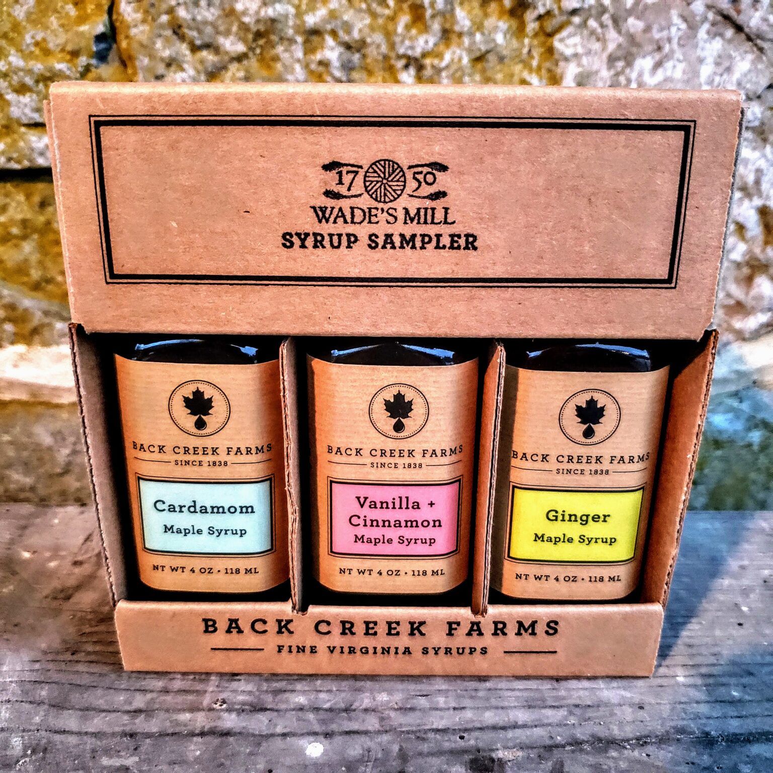 Wade's Mill Infused Maple Syrup Sampler - Wades Mill