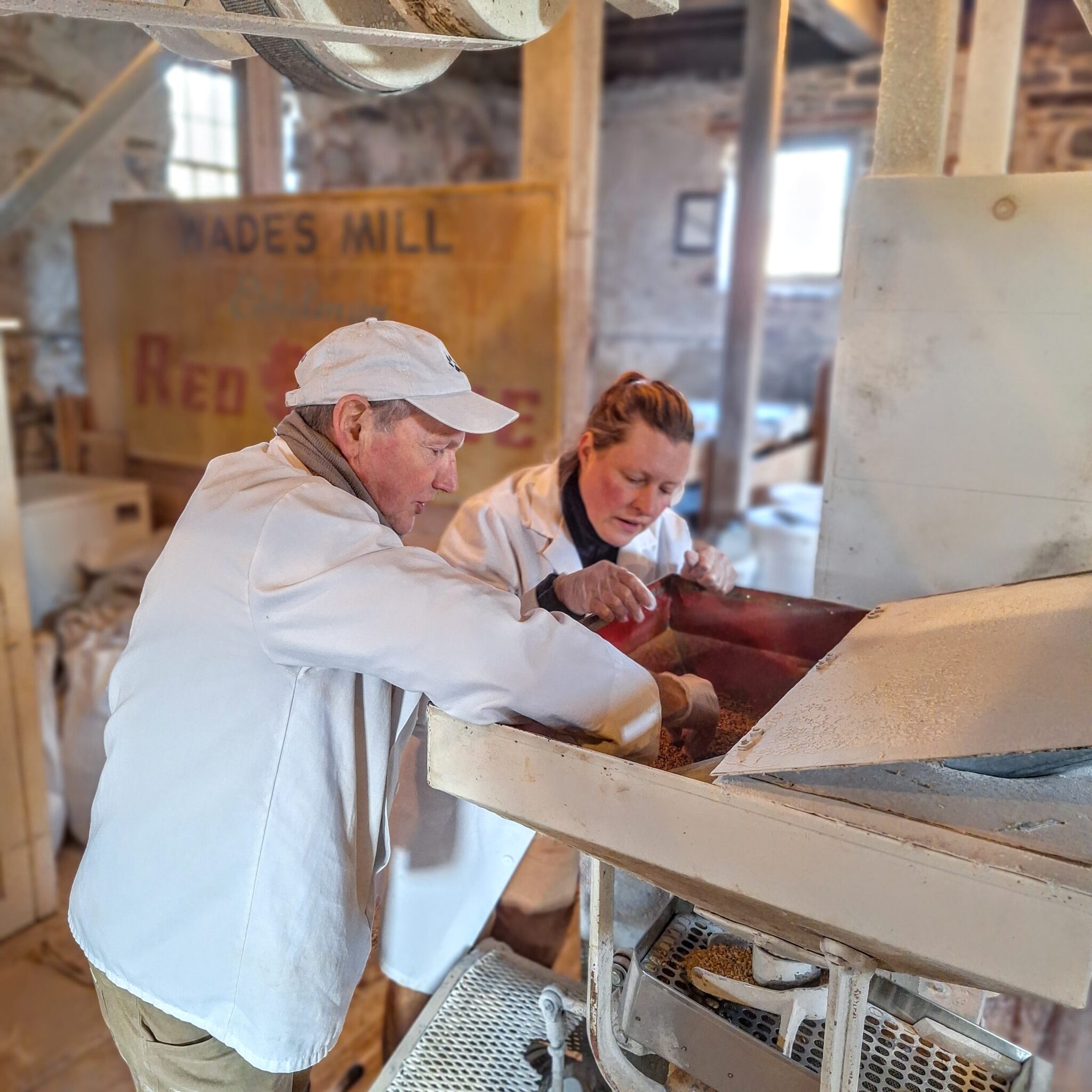 New Owner/Miller at Wade's Mill - Wades Mill